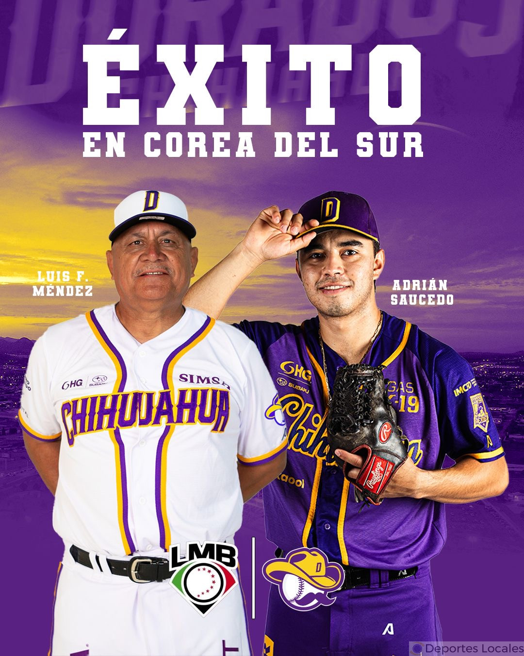 ADRIAN SAUCEDO Y EL COACH LUIS MÉNDEZ DE DORADOS LE ENTRAN A LA ...